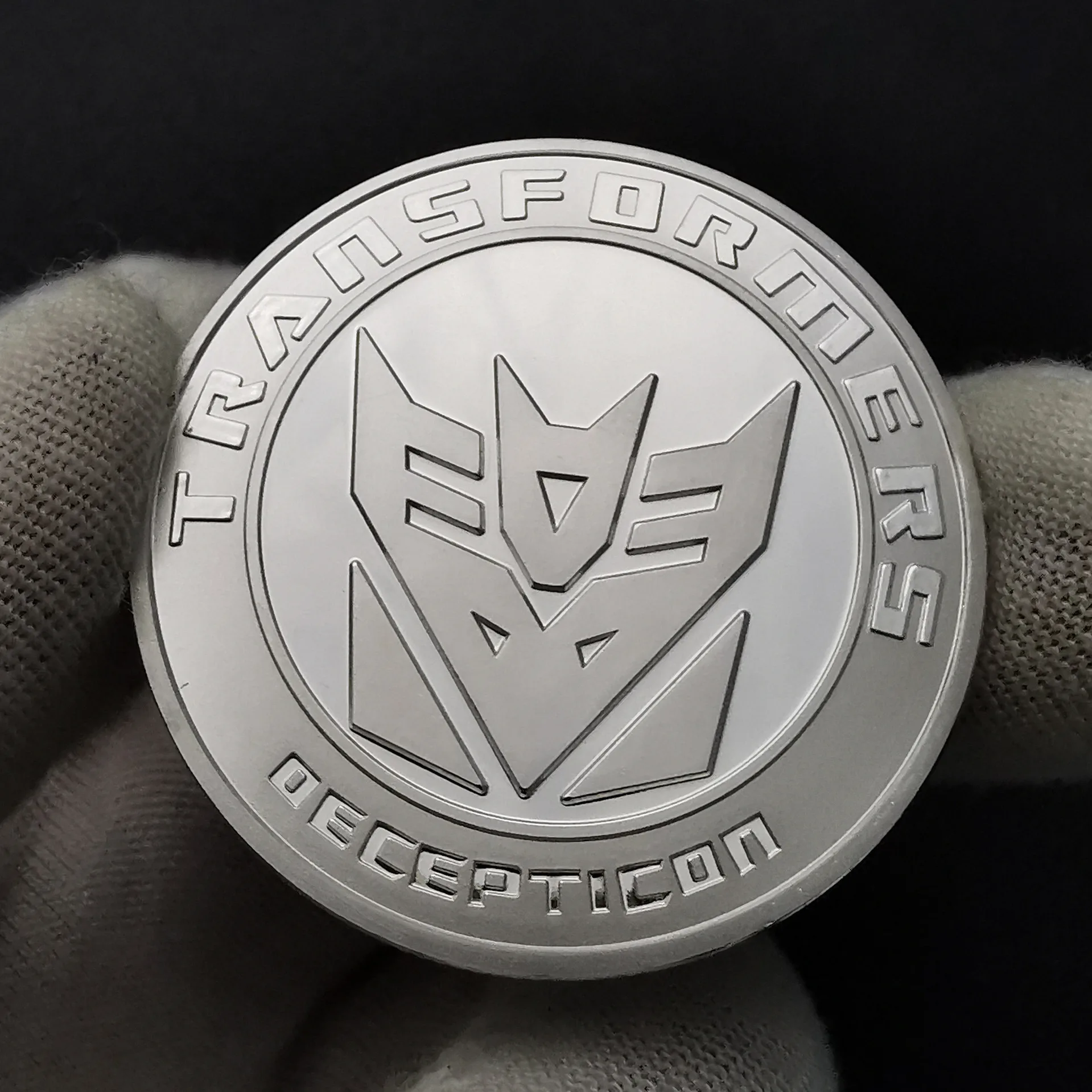 High Quality Souvenir Optimus-Prime Hero Rare Silver Plated Coin for Sale