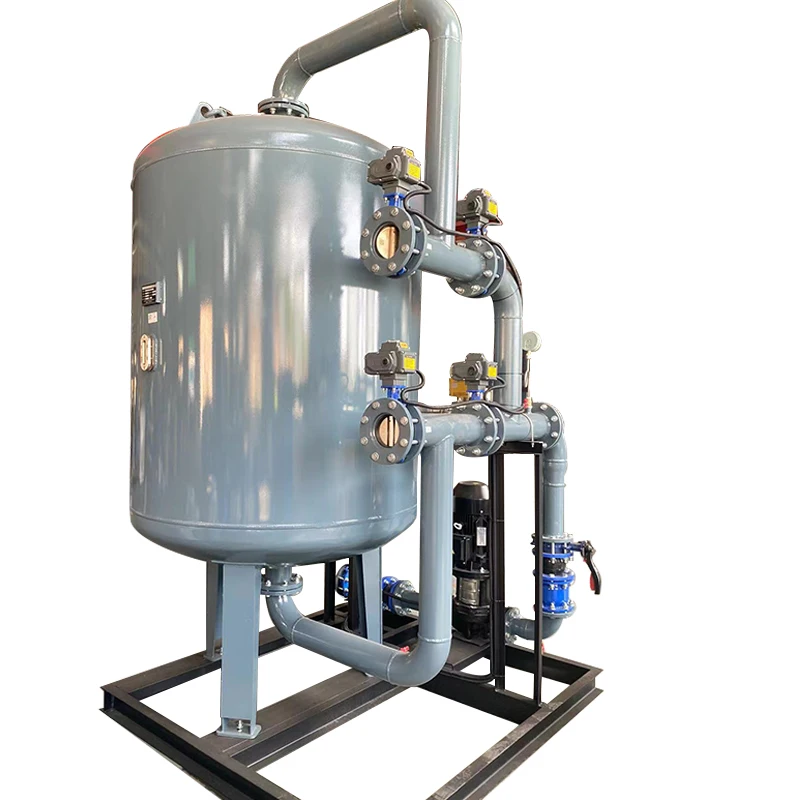 Cooling tower circulating water sand filter multi-medium filter shallow ...