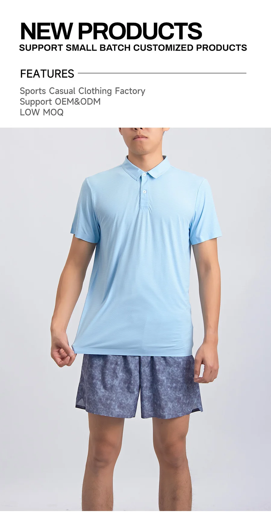 Manufacture Knitted Cotton Golf Clothing Men's Polo T-shirt Oem Fashion ...