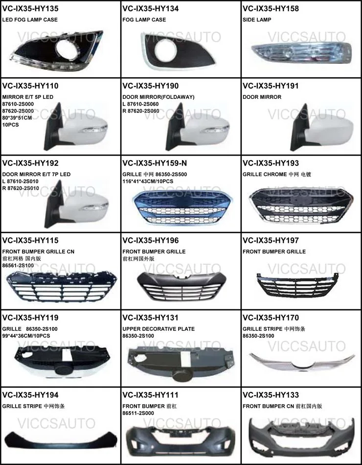 OEM 86511-2S000，适用于IX35 2010 '/新图森汽车前保险杠| Alibaba.com