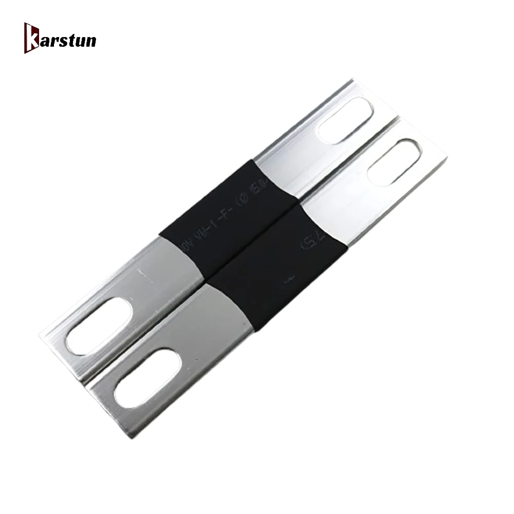 Flexible Insulated Copper Foil Laminated Bus Soft Connections Power ...
