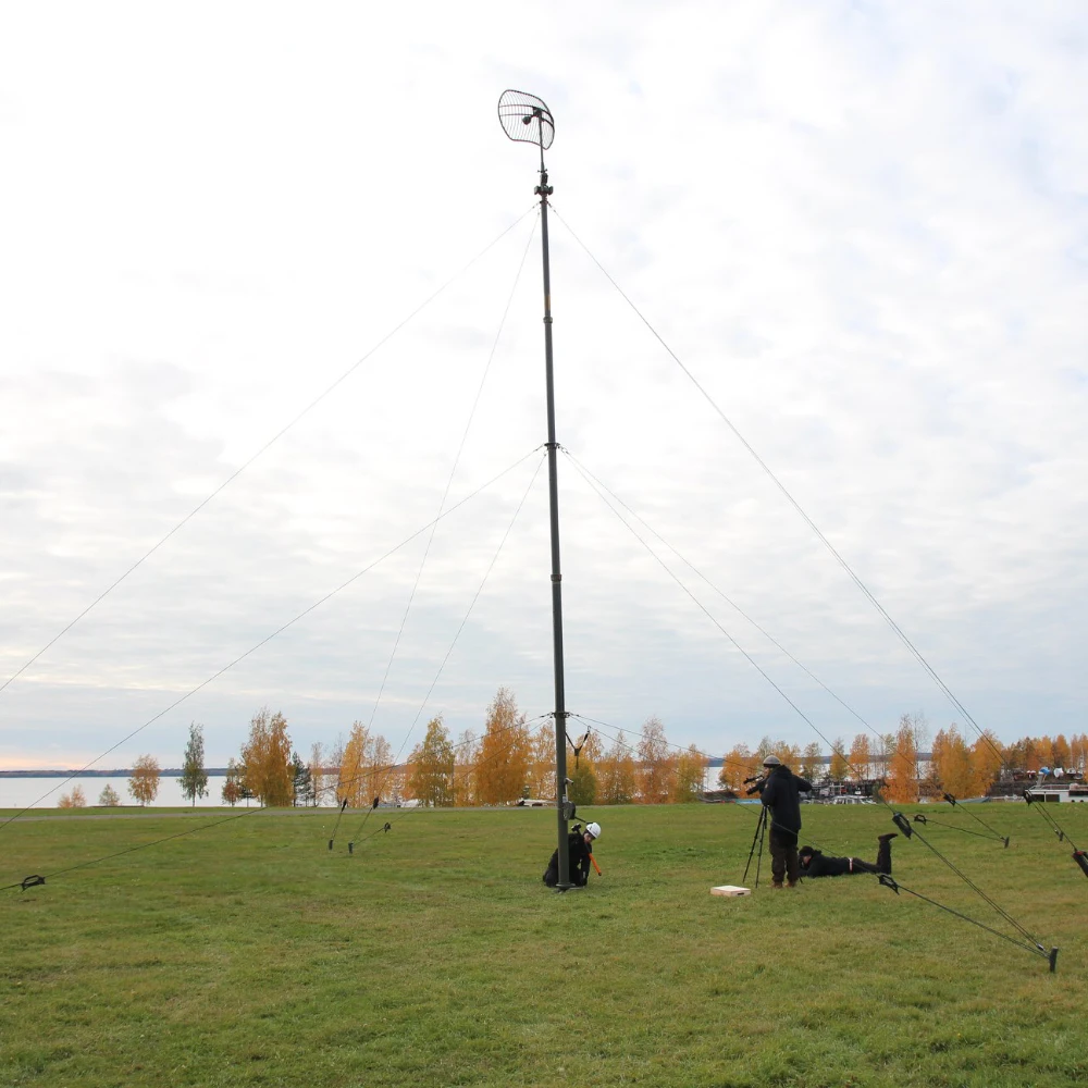 Tripod Portable Telescopic Mast - Buy Telescopic Cctv Camera Mast Pole ...