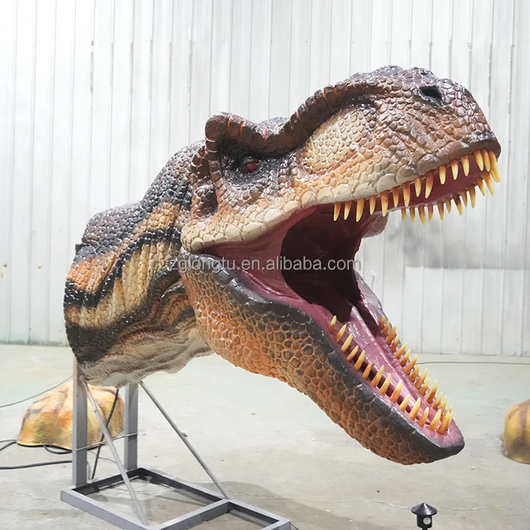 Dinosaur Theme Park - Life Size Animatronic T-Rex Head