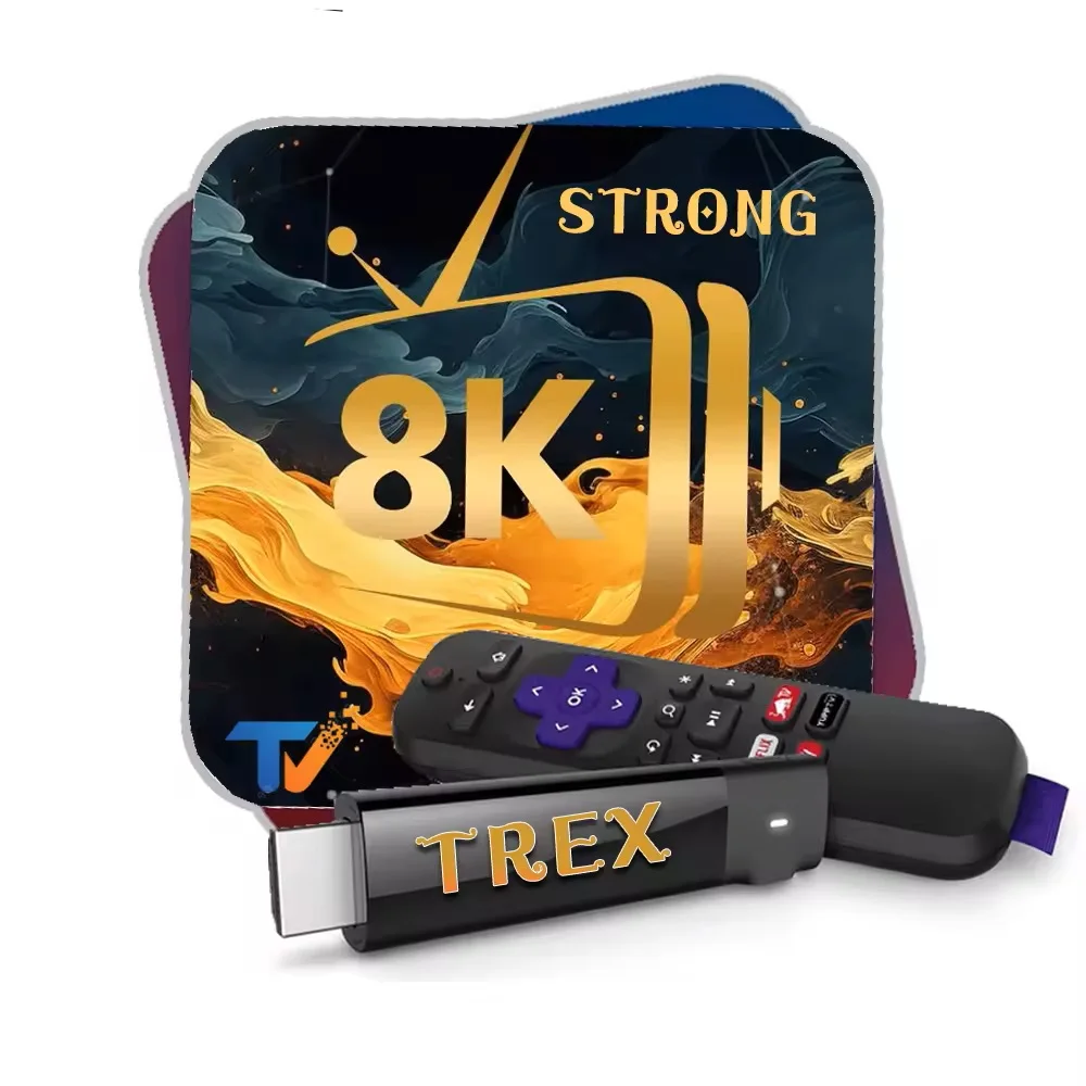 For Android Box Smart Tv With Iptv Reseller Panel 4k For Trex Strong4k ...