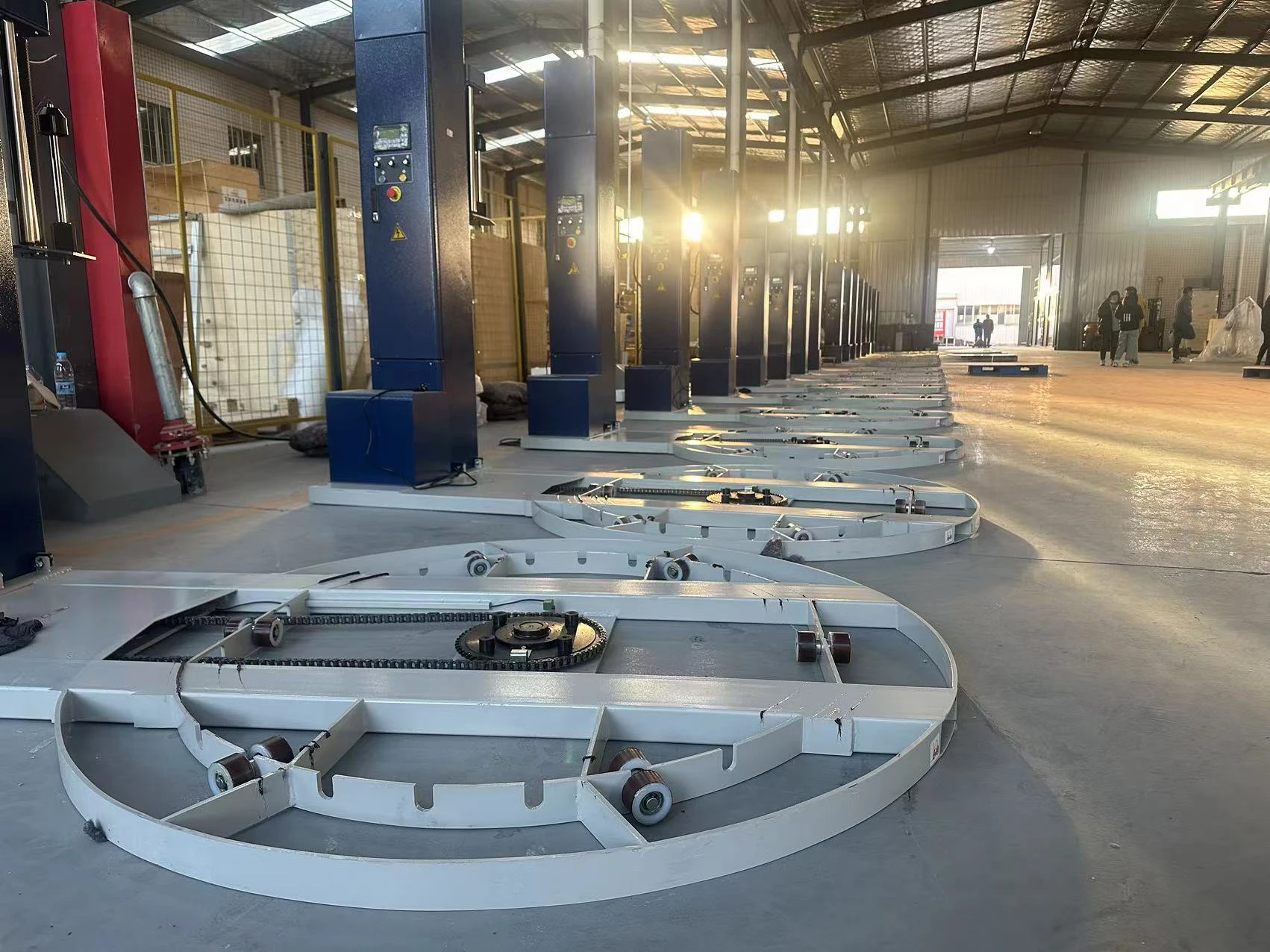 Automatic Pallet Wrapper Turntable Pallet Wrapping Machine for Skid ...