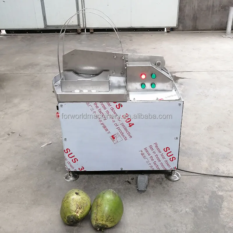 Coconut Half Machine/coconut Shell Cutting Machine/green Coconut ...