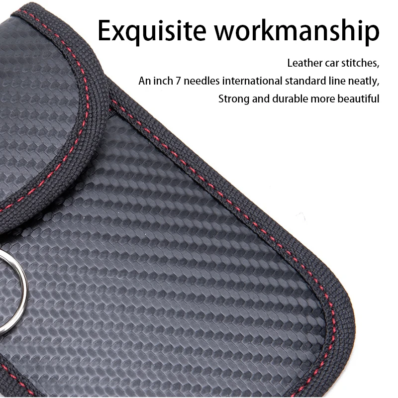 Wholesale Carbon Fiber Faraday Key Fob and Car Key Wallets RFID ...