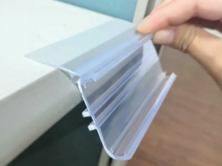 Hotsale High Quality Retail Rails With Adhesive On Flat Shelf For Esl ...