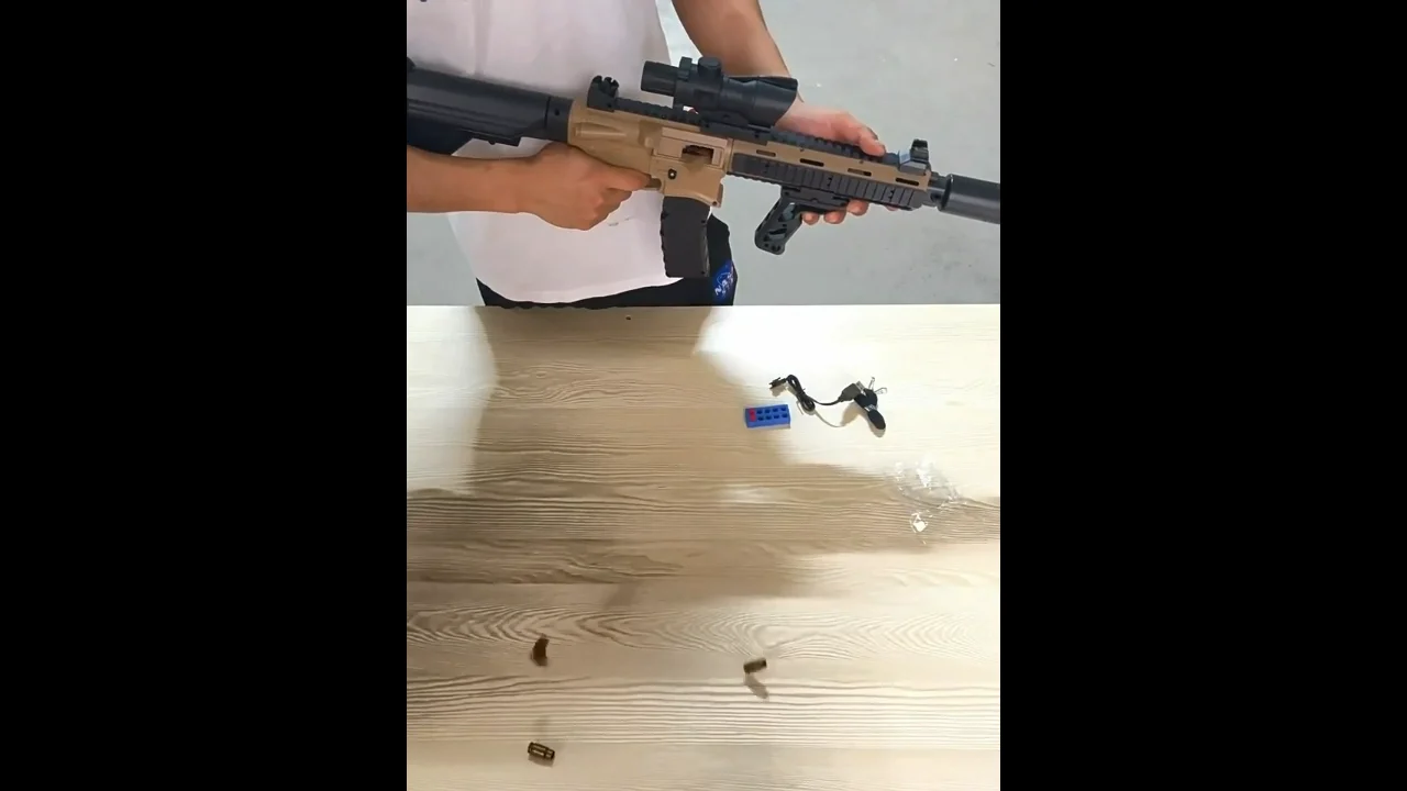 Hot Adults Continuous Shell Ejection Toy Gun Outdoor Shooting Battle Game Manual Electric M416 ...