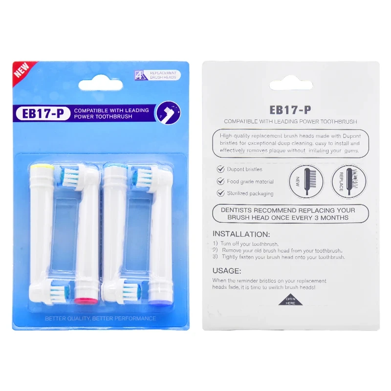 Oral B Sonic Care Toothbrush Heads - Soft, Efficient Cleaning