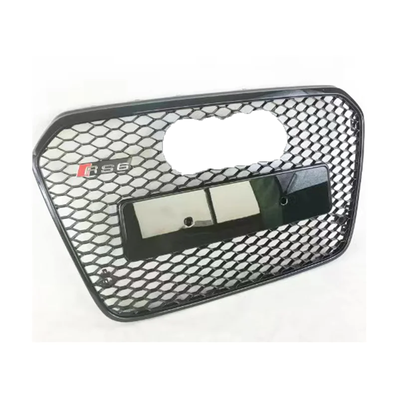 A6 Style Grille Facelift Front Bumper Honeycomb Grill For Audi A6 Rs6 ...