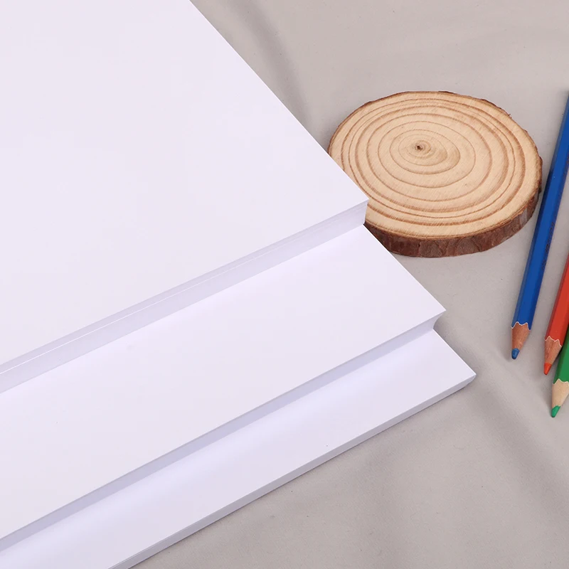 70gsm-300gsm A4 Size White Cardstock Paper Hard Card White Cardboard ...