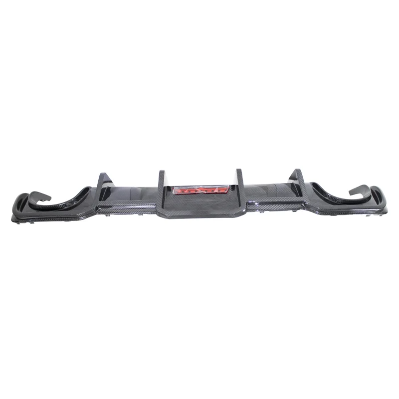 RS3 Rear Bumper Lip Car Diffuser rS3 Dry Carbon Fiber Material 3K Twill ...