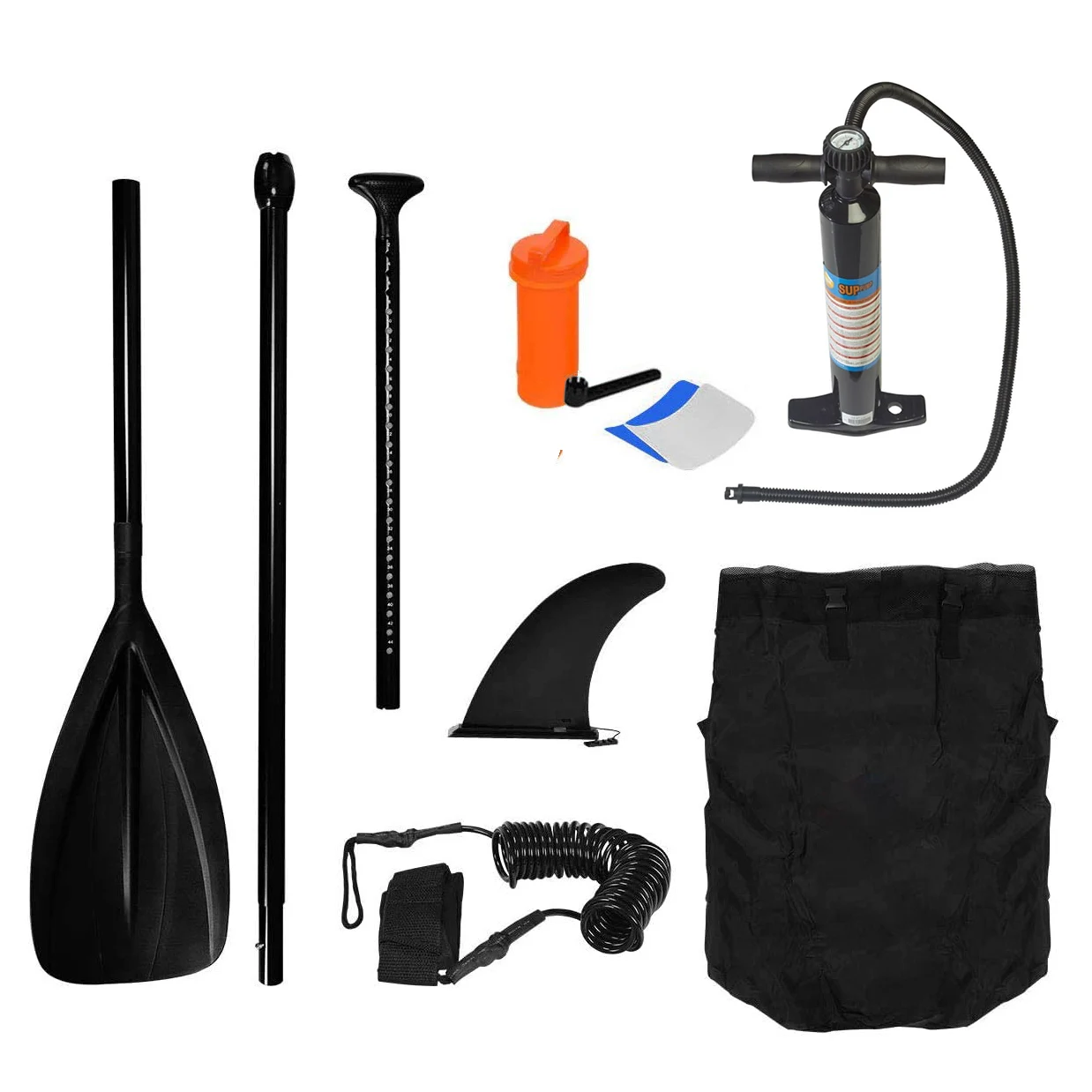 High Pressure 20psi Double Action Air Hand SUP Pump Paddle Board Triple ...