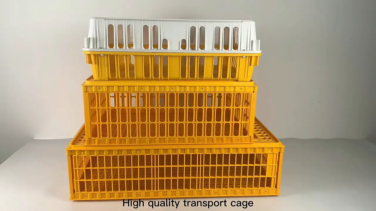 Poultry Strong Plastic Transport Crate Chicken Duck Goose Cage - Buy ...