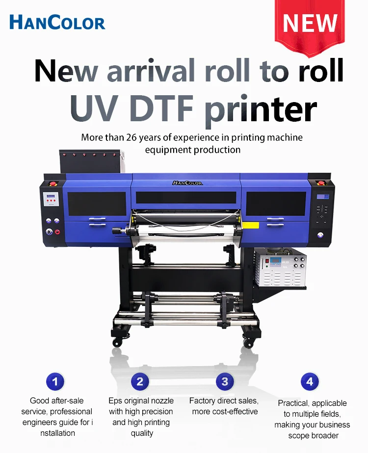 Hancolorroll Sticker Film Printer 2024 Digital Flexo Printing Machine ...