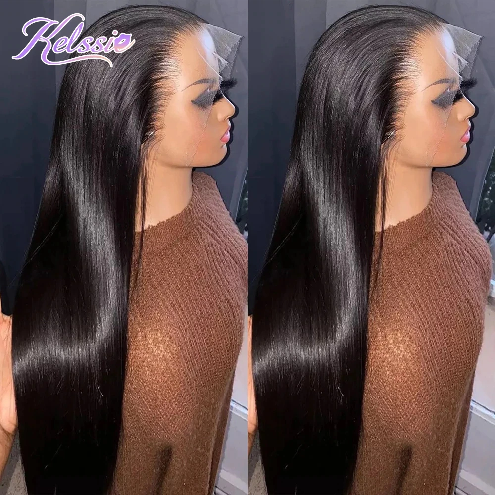 Cheap Raw Brazilian Lace Front Human Hair Wigs For Black Women Glueless ...