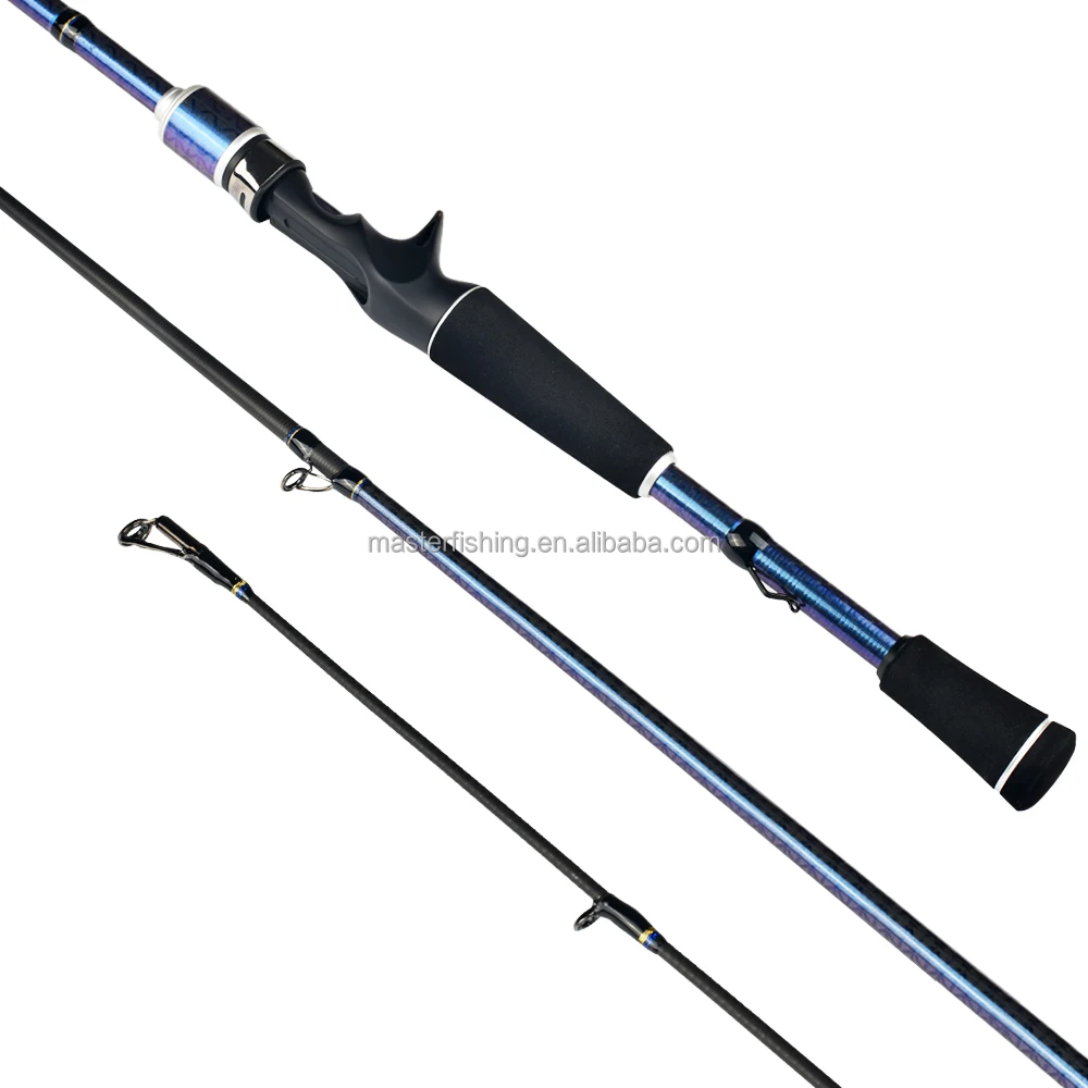 Master Fishing 24t Chameleon One Piece Bass Fishing Rod With Carbon ...