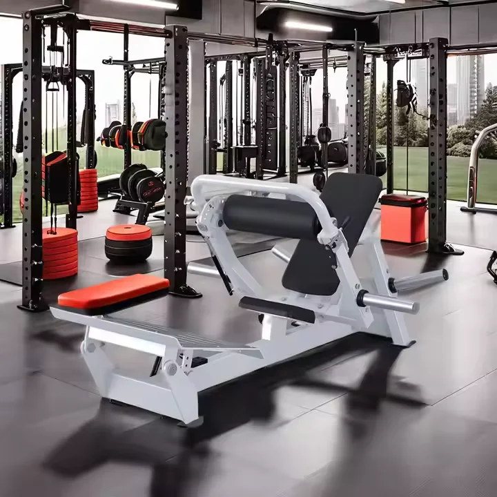 Glute Bridge Machine Lift Hip Thrust Plate Loaded Gym Fitness Equipment ...