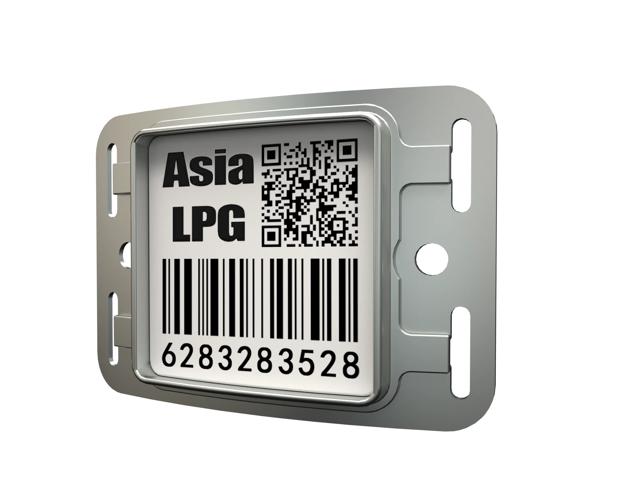 Lpg Cylinder Barcode Tag With Customized Qr Code & Uv Protection, Oem