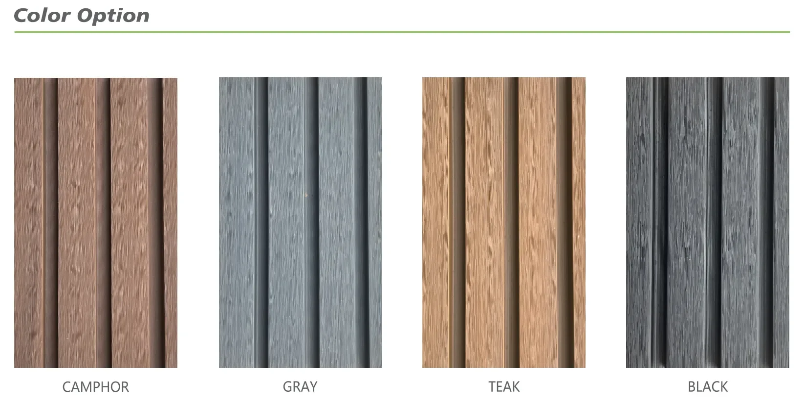 Eco-Friendly WPC Wall Panel Cladding for Villas - Waterproof & Fire ...