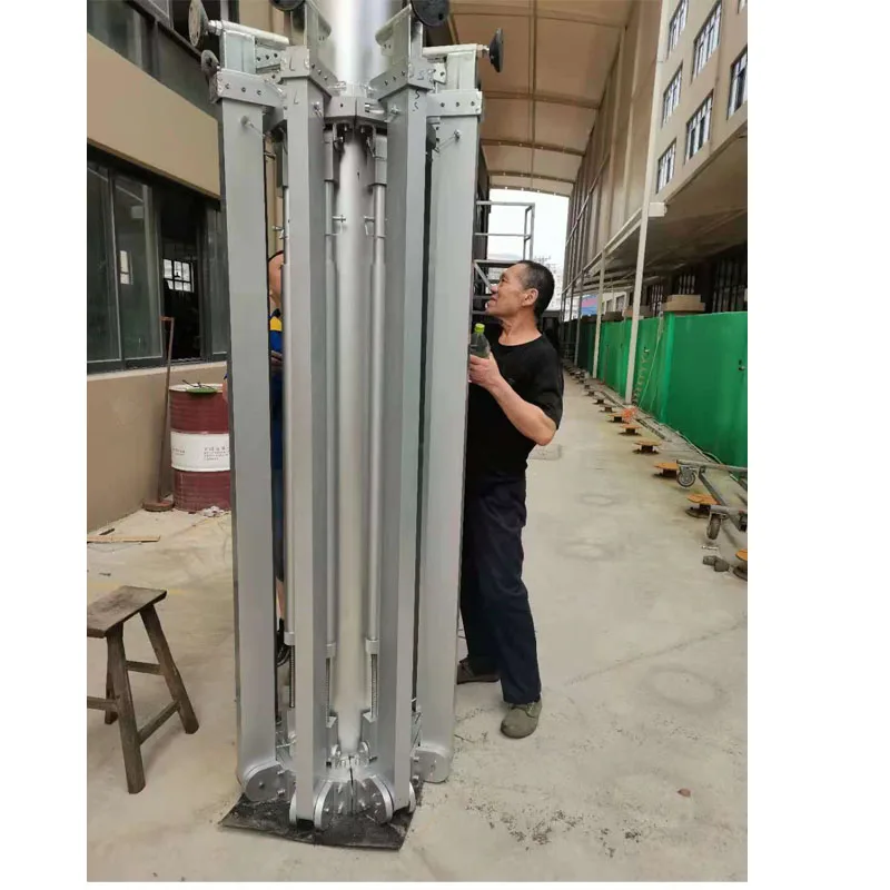 12m Telescopic Pneumatic Mast for Antenna & Light, Payload >=80KG ...
