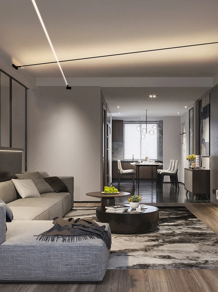 DIY Minimalist Skyline Linear Light Sconce LED Wall Washer