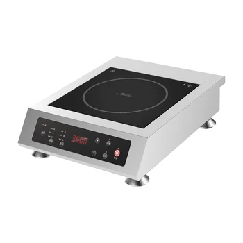 Stainless Steel Kitchen Equipment Free-standing Commercial 4 Burner ...