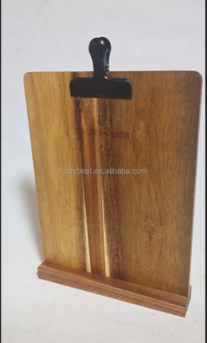 Vintage Custom Clip - A3 A4 A5 Letter Size Wooden Storage Stand