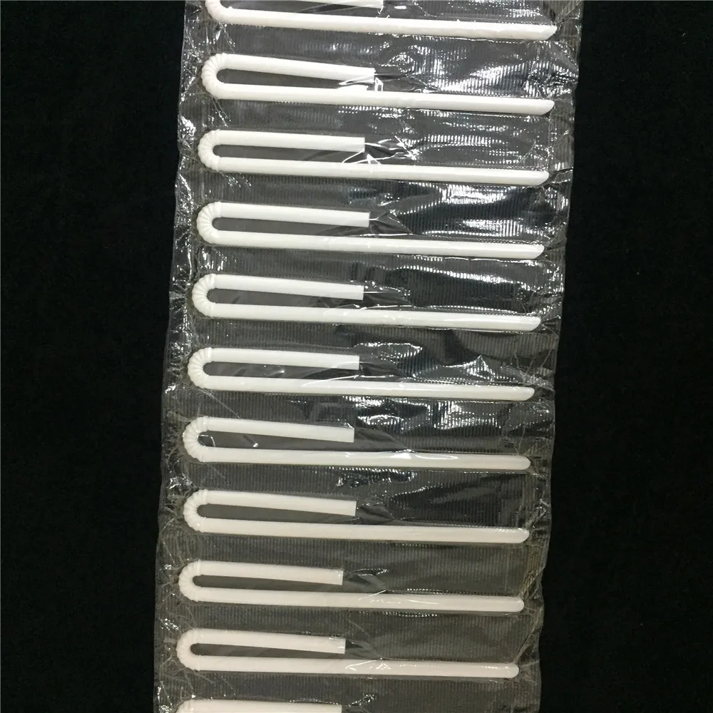 Plastic U Shape Disposable Plastic Straws For Pack Brick Milk Box ...