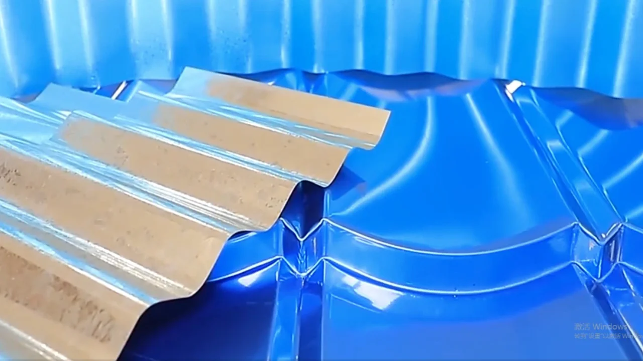 Double Lock Standing Seam Metal Roofing Sheet Color Coated Roofing ...