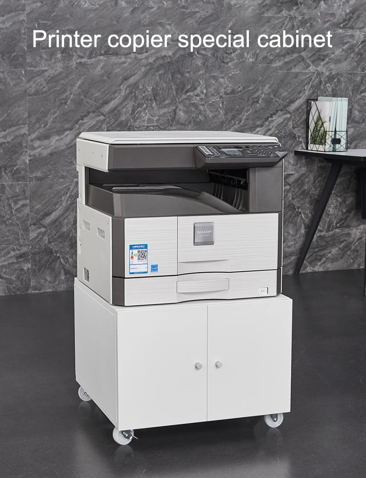 Mobile Pedestal Filing Cabinet Printer Workbench Movable Printer ...