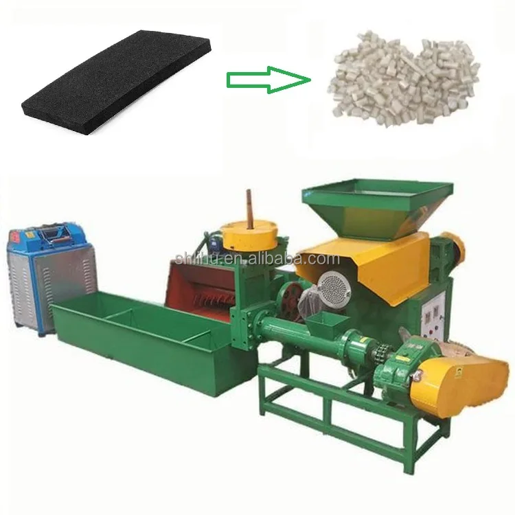 styrofoam recycling machine EPS lump waste foam recycling machine ...