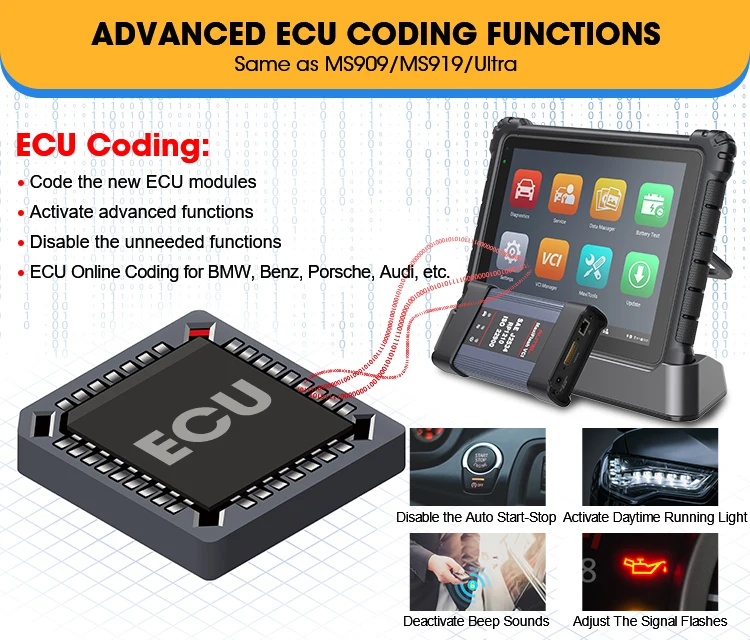 For Autel Maxisys ultra Lite Ecu Programming Tools Automotive Auto Obd2 ...