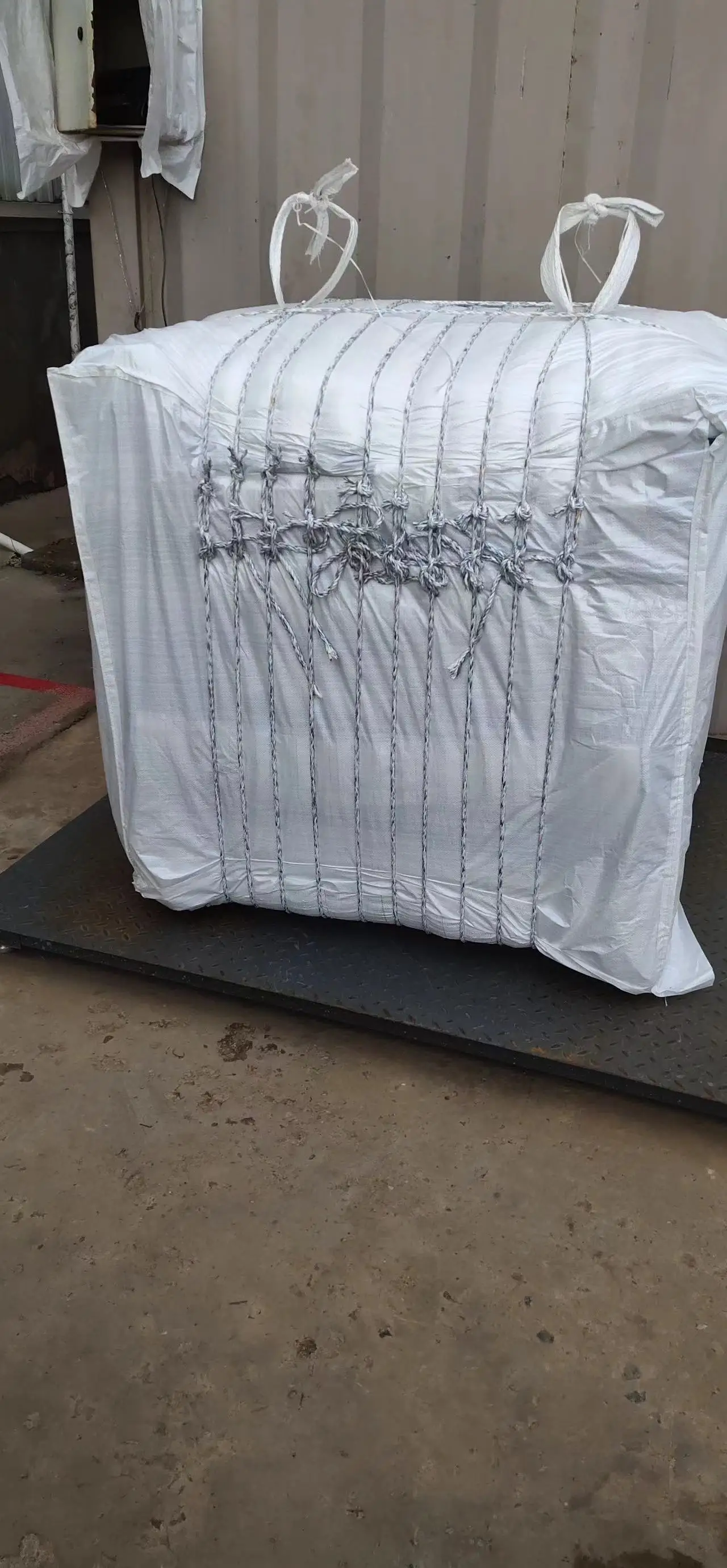 1 Ton Vented Bulk Bag Breathable Firewood Mesh Big Bag Ventilated Sack ...