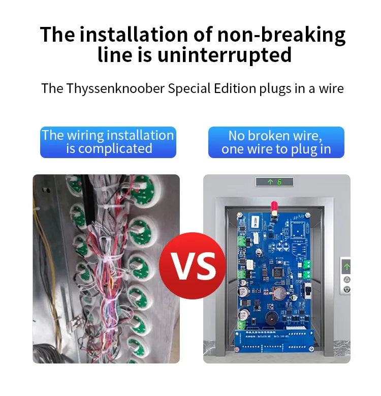 Thyssenkrupp Elevator 8th To 32nd Floor Elevator Access Control Board ...