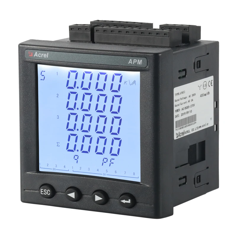 Alibaba.com: Acrel APM800 3 Phase 480v Power Meter with analog output ...