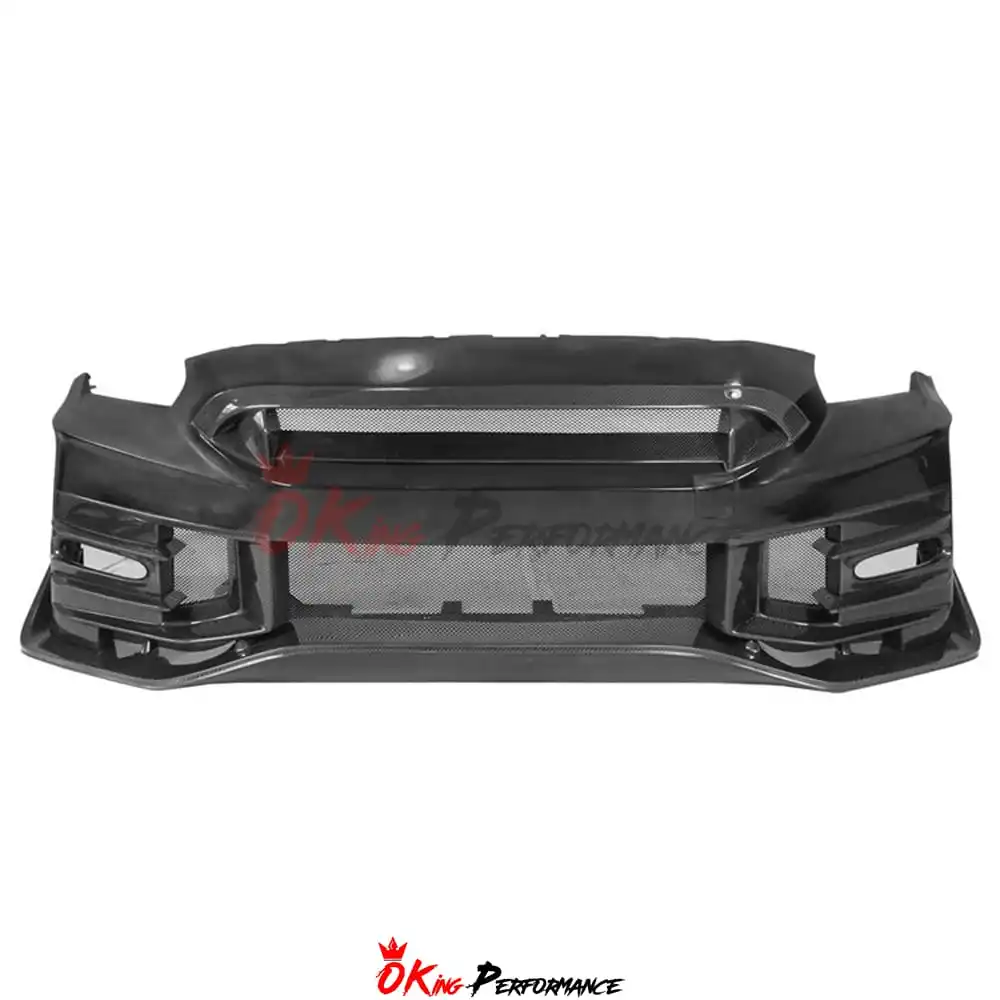 Convert 2024 Nismo Style Front Bumper For Nissan R35 Gtr 2008-2024 Half ...
