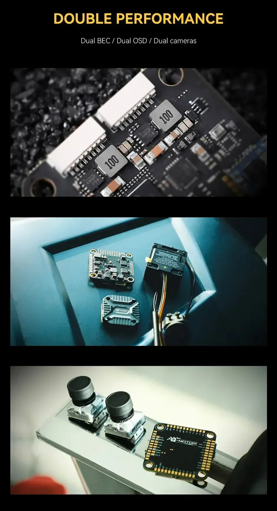 T-MOTOR Pacer H7 FC - Advanced Flight Control for FPV Drones
