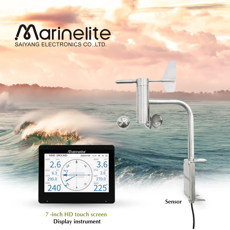 Wind Measuring Instrument Anemometer Marine For Wind Speed And ...