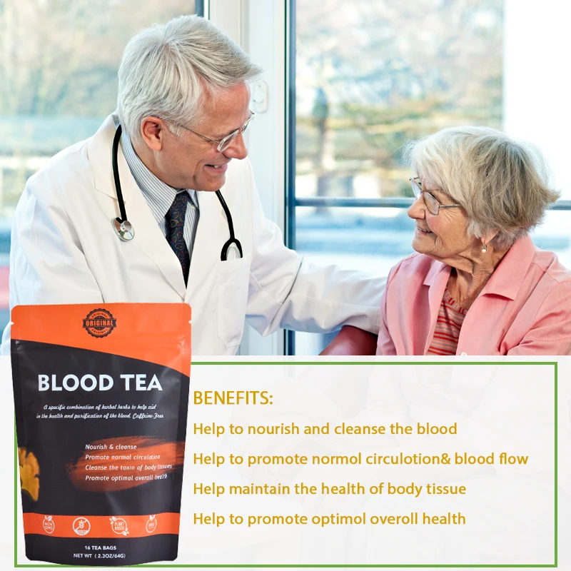 Chinaherbs Custom Package Blood Cleansing Herbal Tea Lower High Blood ...