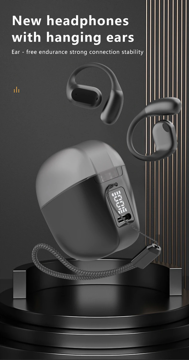 2024 New Trend Over Ear Wearable Headphones Wireless Blue Tooth ...