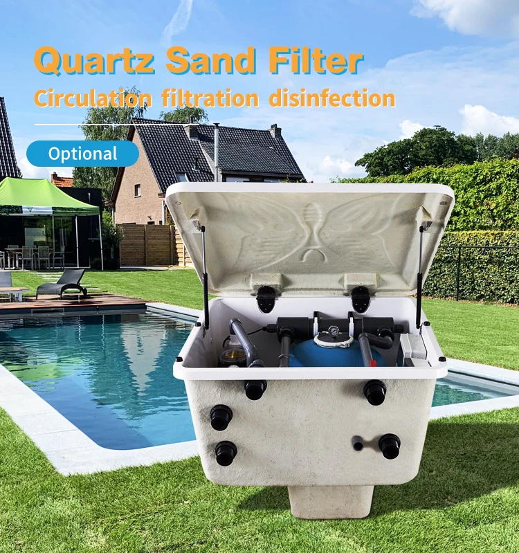 Factory Integrated Inground Filtration Box Sand Pool Filter With ...