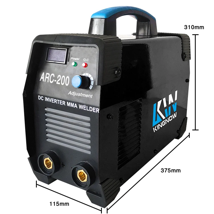 Portable Dc Inverter Arc Welder 220v Mma Electric Welding Machine 200 ...