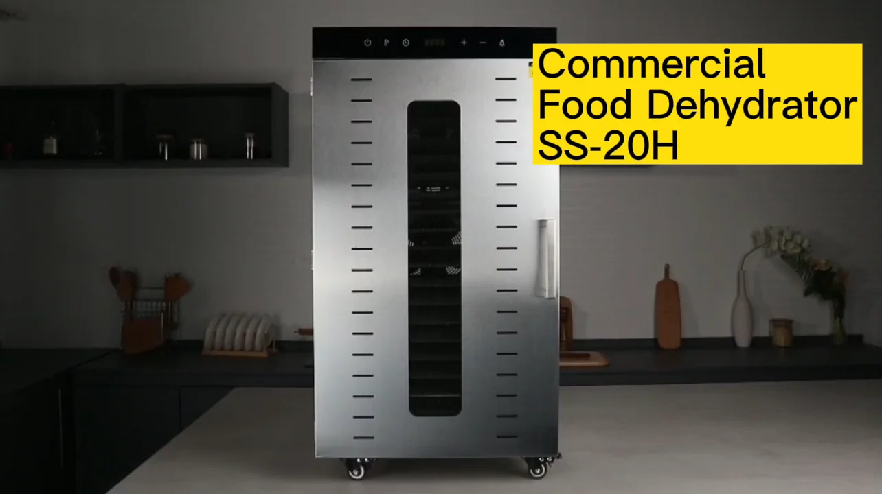 Single Zone 20 Trays Commercial Food Drying Machine Fruits Vegetables ...