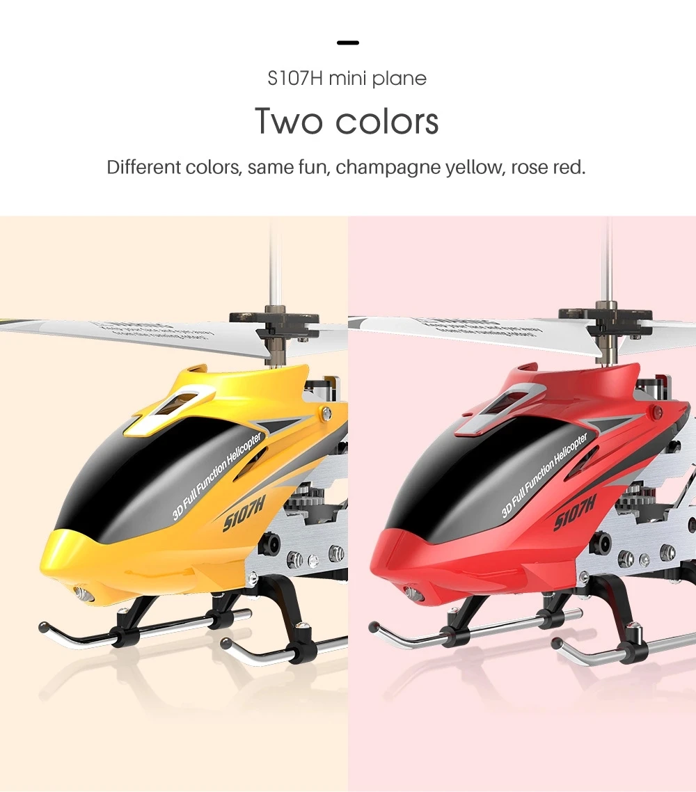 Syma S107h Rc Toy Helicopter 3.5 Channel With Hover Function Remote Syma Rc Helicopter Control ...