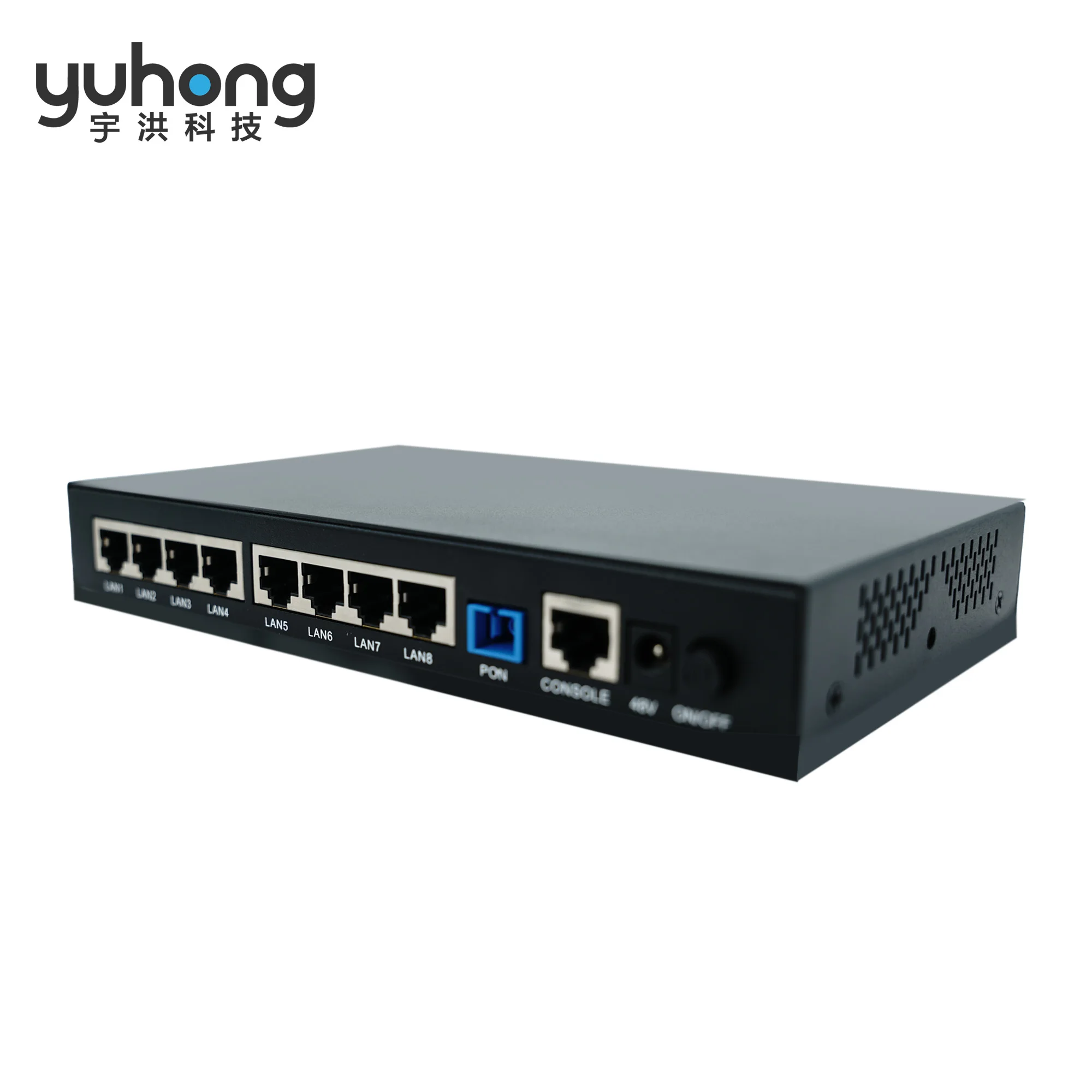 Yuhong New Xpon Gpon Epon Onu Mdu 8ge 8ports Fttb Ftth Olt 802.3 At Onu ...