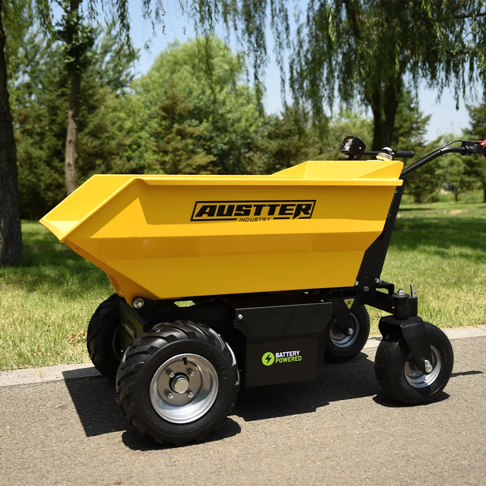 AUSTTER Electric Battery Mini Dumper Construction Electric Mini Dumper ...