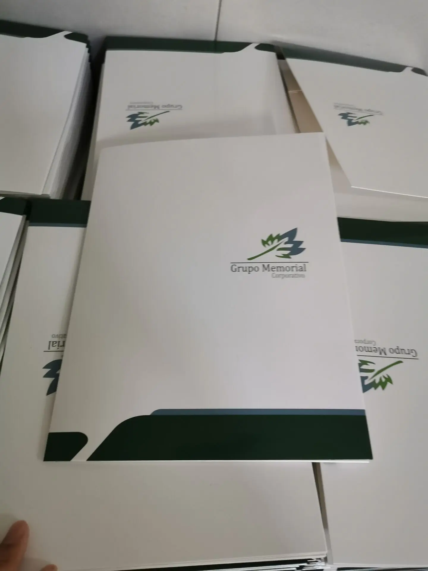 Custom Print Matt Office Document Presentation Pocket Folder Paper File ...