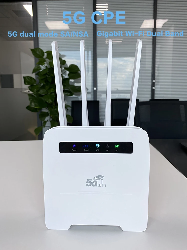 5g Nr Sa Nsa Wireless Modem Wifi Hotspot Cpe Router 5g Sim Card - Buy ...